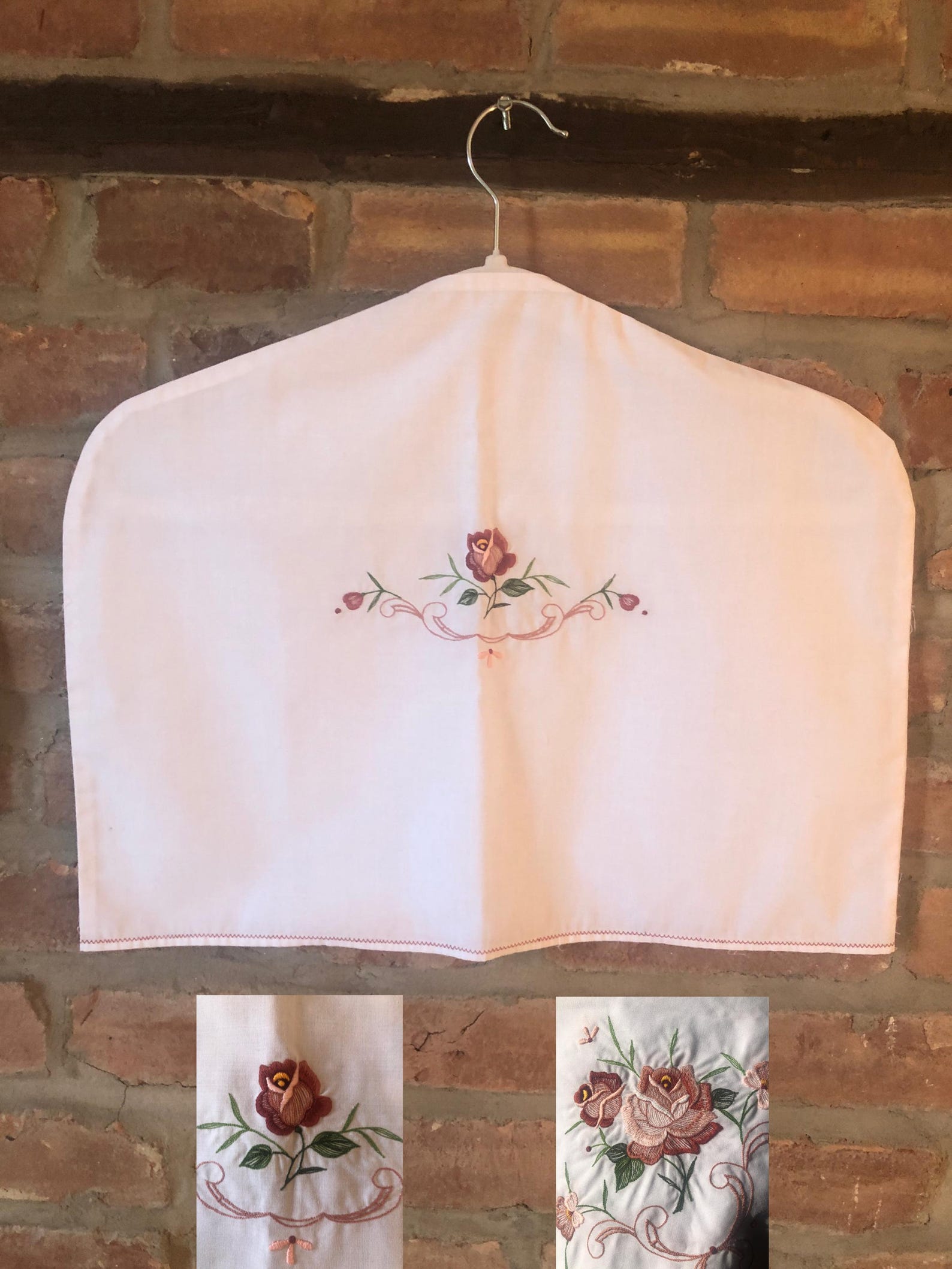 Cotton Garment Shoulder Cover With Lavender Breathable Clothes Covers ...