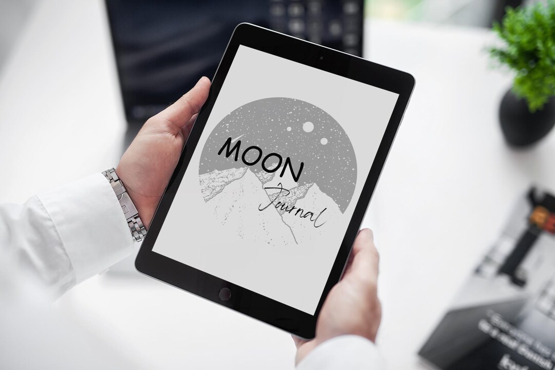 Moon Digital Journal, Celestial Tracker, Lunar Planner, Night Sky Diary ...