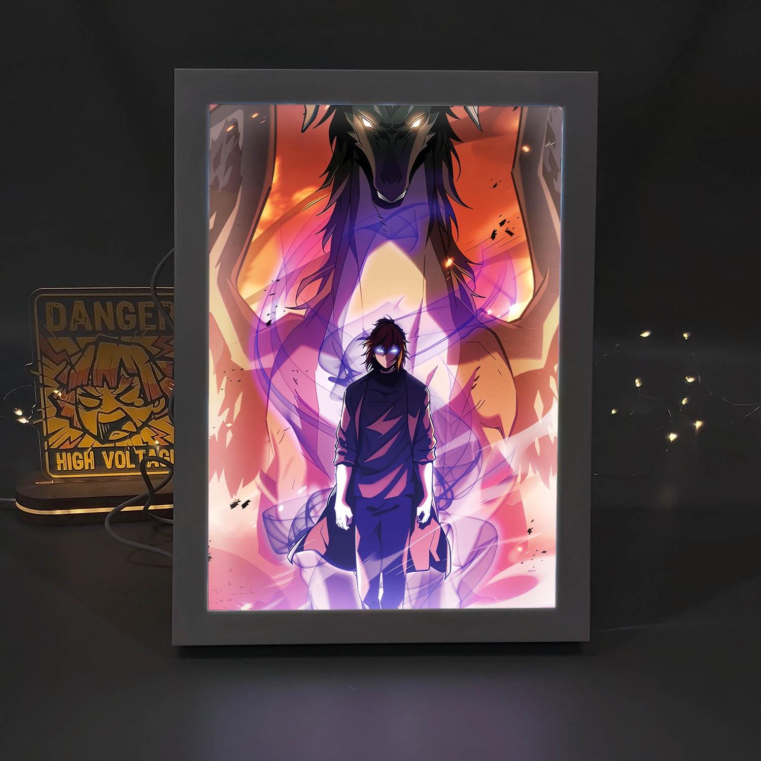 The Beginning After the End, LED Frame, Novel, Anime Light Box, LED Art ...