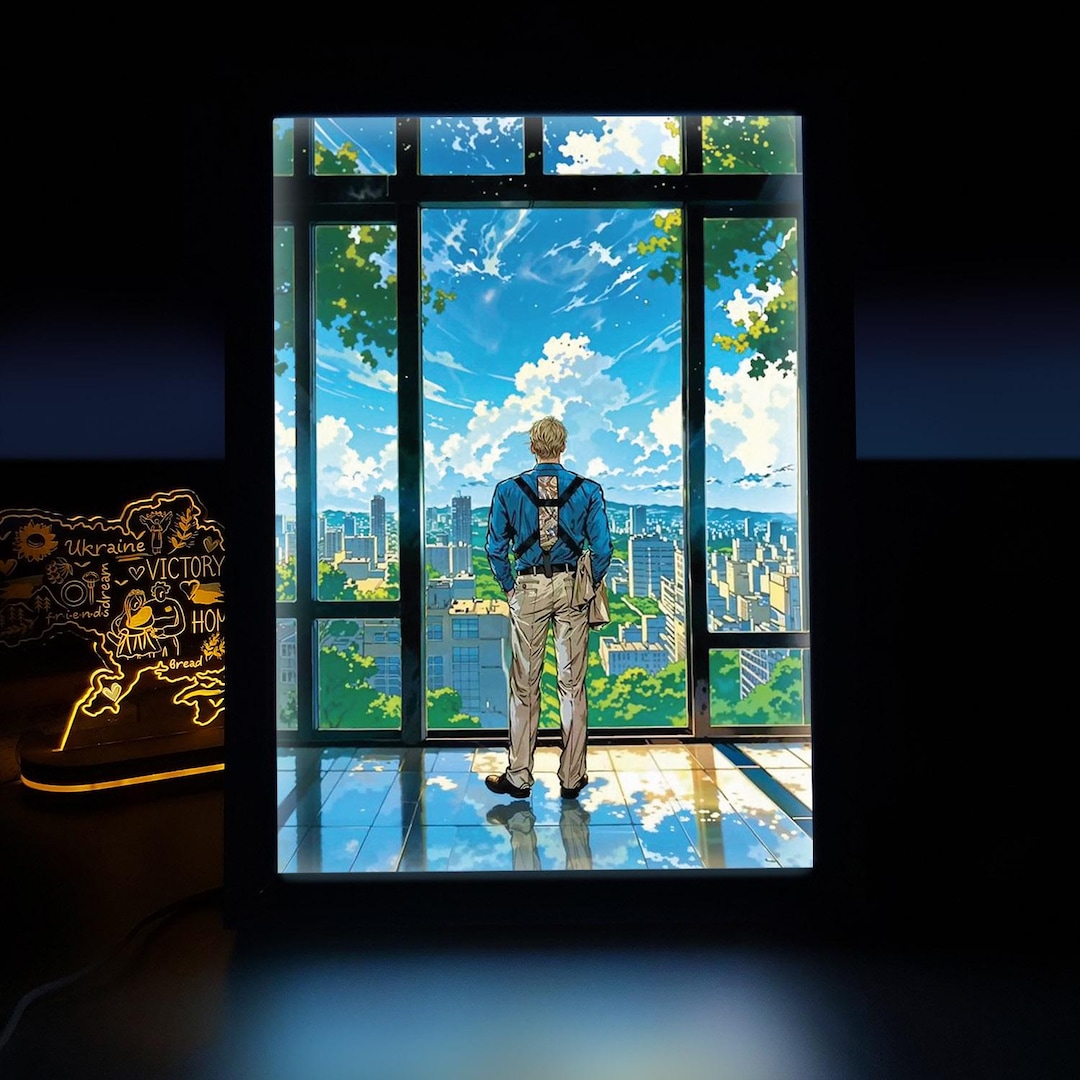 Kento Nanami LED Art, LED Frame, Anime Light, LED Anime Painting ...