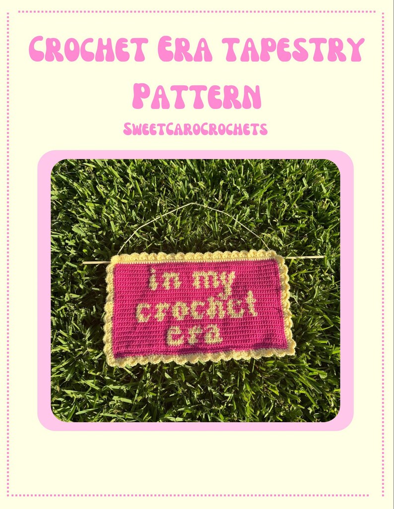 PDF ONLY | Crochet Era Tapestry Pattern - Etsy