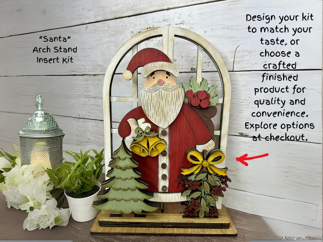 Santa Arch Stand Insert Kit - Etsy