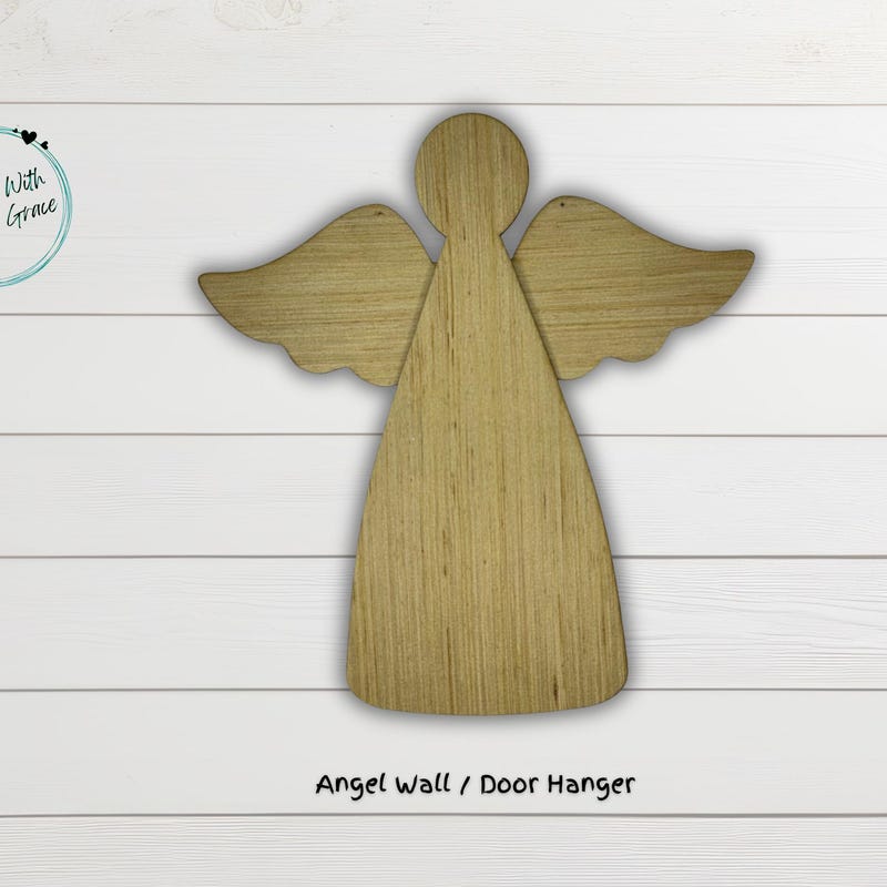 Angel Wood Paintings - Etsy