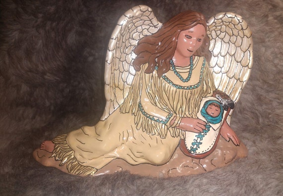 Guardian Indian Angel | Etsy