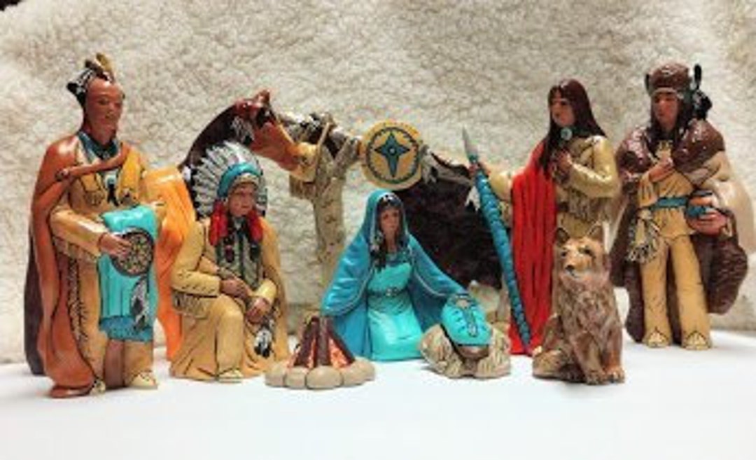10 Pc Large Indian Nativity Set # Ki2737s - Etsy