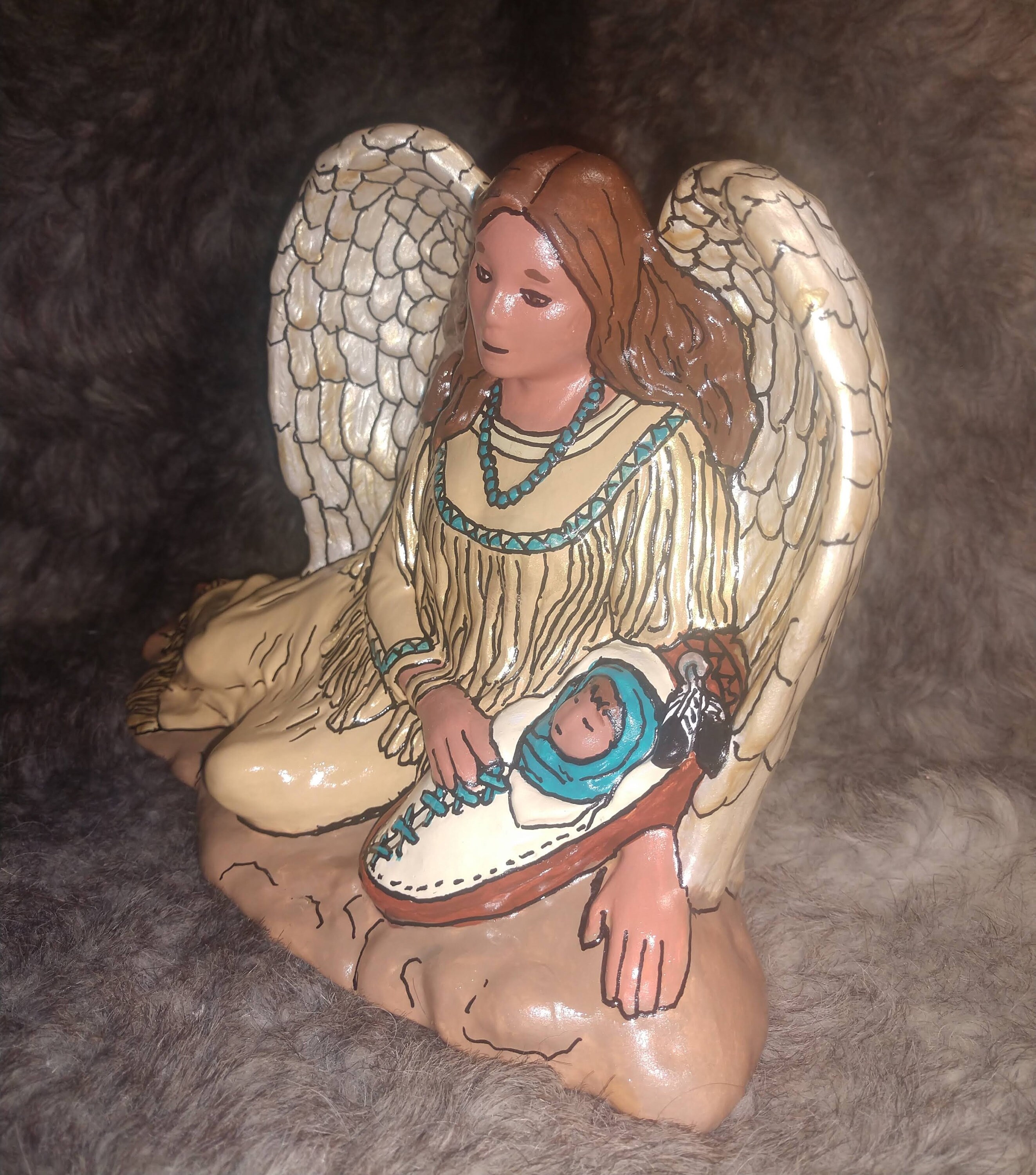 Guardian Indian Angel - Etsy