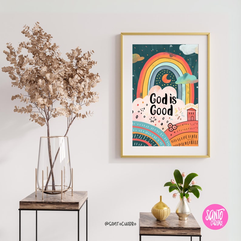 God is Good, Christian Art, Modern Christian Art, Christian Artwork ...