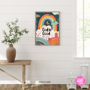 God is Good, Christian Art, Modern Christian Art, Christian Artwork ...
