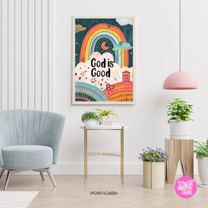 God is Good, Christian Art, Modern Christian Art, Christian Artwork ...