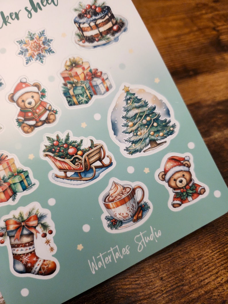 Holiday Planner Stickers Bundle - 10 Sticker Sheets Covering Major ...