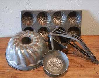 Antique tinware | Etsy