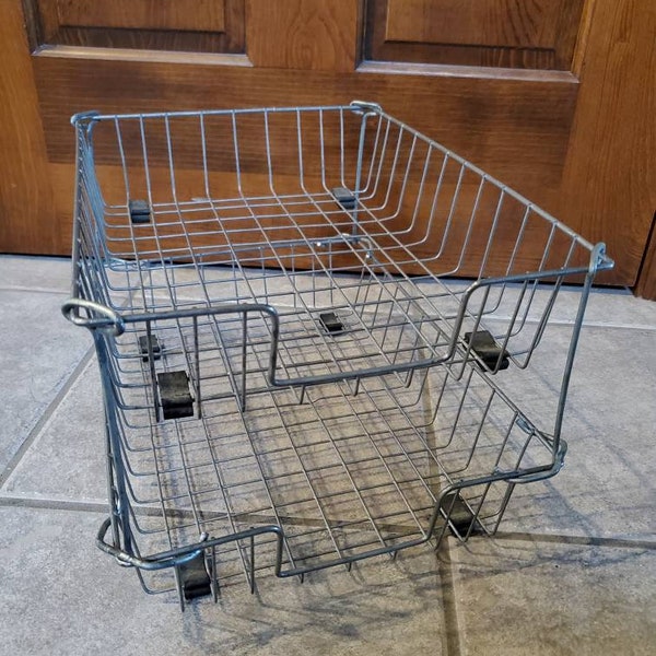Wire File Basket - Etsy