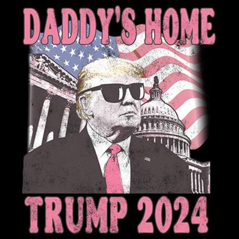 Trump Daddy's Home PNG - Etsy