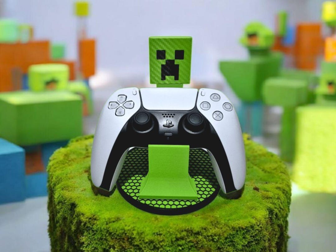 Minecraft Creeper Stand / NINTENDO / XBOX / PS5 - Etsy