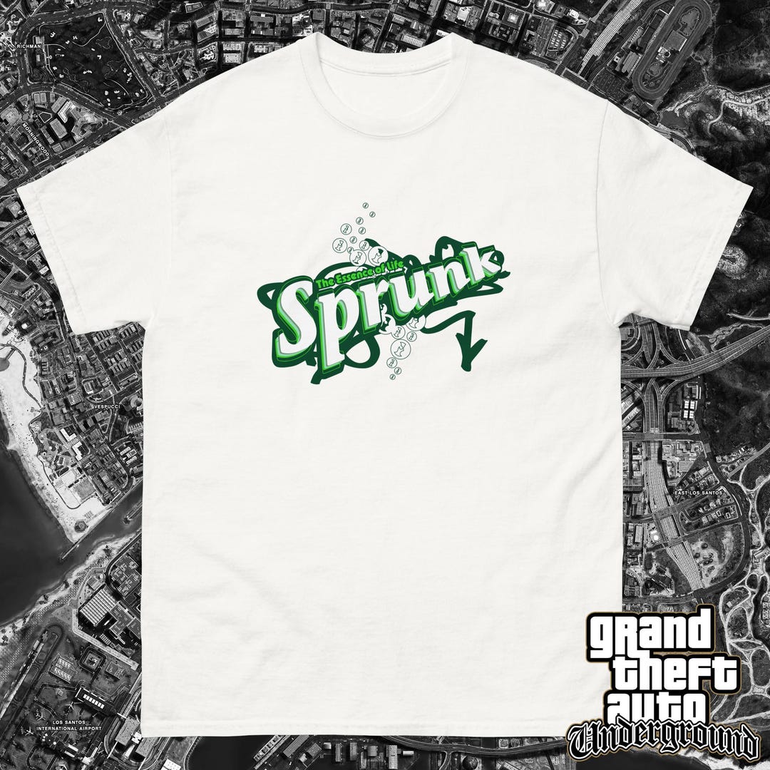 GTA Sprunk Shirt Grand Theft Auto - Etsy