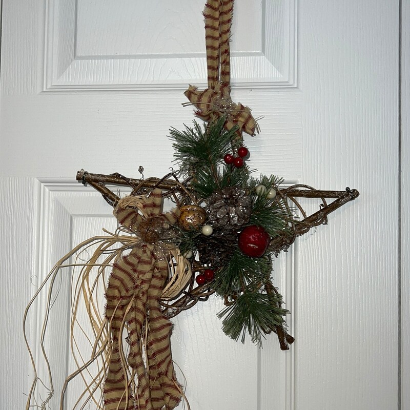 Grapevine Stars - Etsy