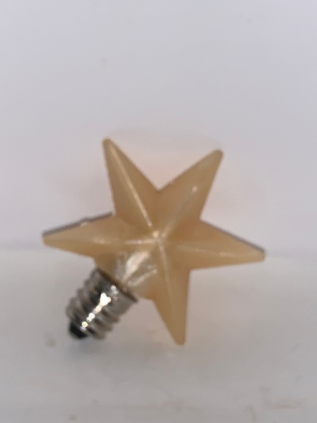 Craft Supply, Silicone Star, Silicone Star Bulb, Warm White Silicone ...