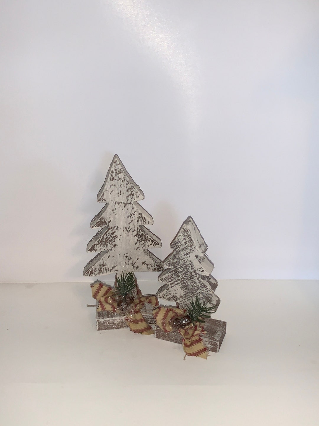 Rustic Trees, Christmas Trees, Farmhouse Decor, Christmas Decor, Tiered ...