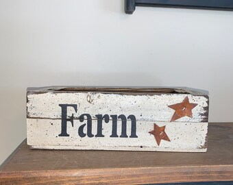 Primitive Mail Box - Etsy