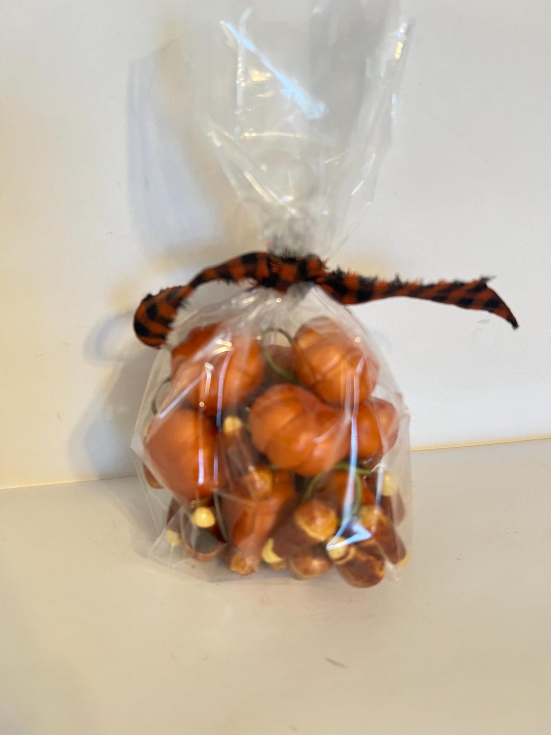 Fall Bowl Filler, Mini Pumpkins, Mini Candy Corn, Apple Jack Scented ...