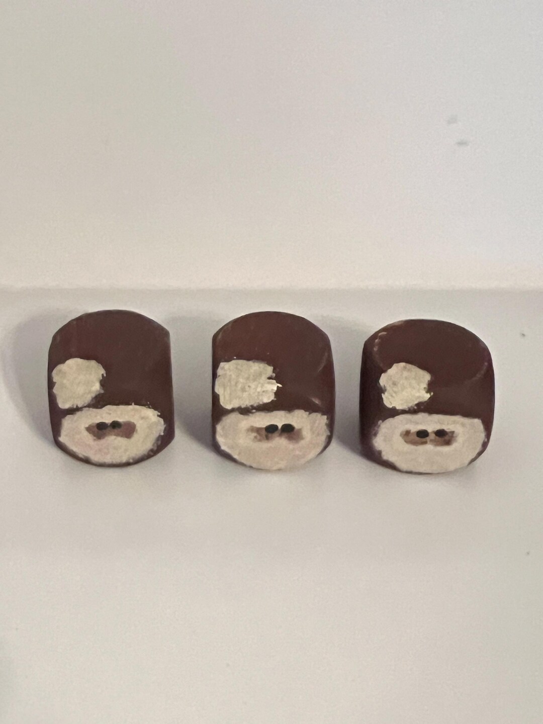 Santa Blocks, Santa Claus, Tiered Tray, Christmas Decor, Stacking Santa ...