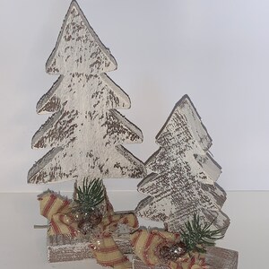Rustic Trees, Christmas Trees, Farmhouse Decor, Christmas Decor, Tiered ...