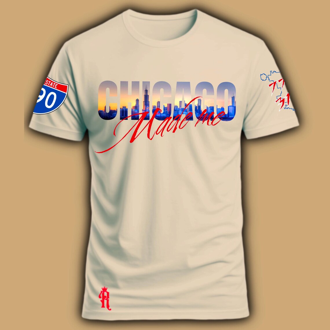 Personalized Chicago T-shirt, Chicago Made Me Shirt, Chicago Pride ...