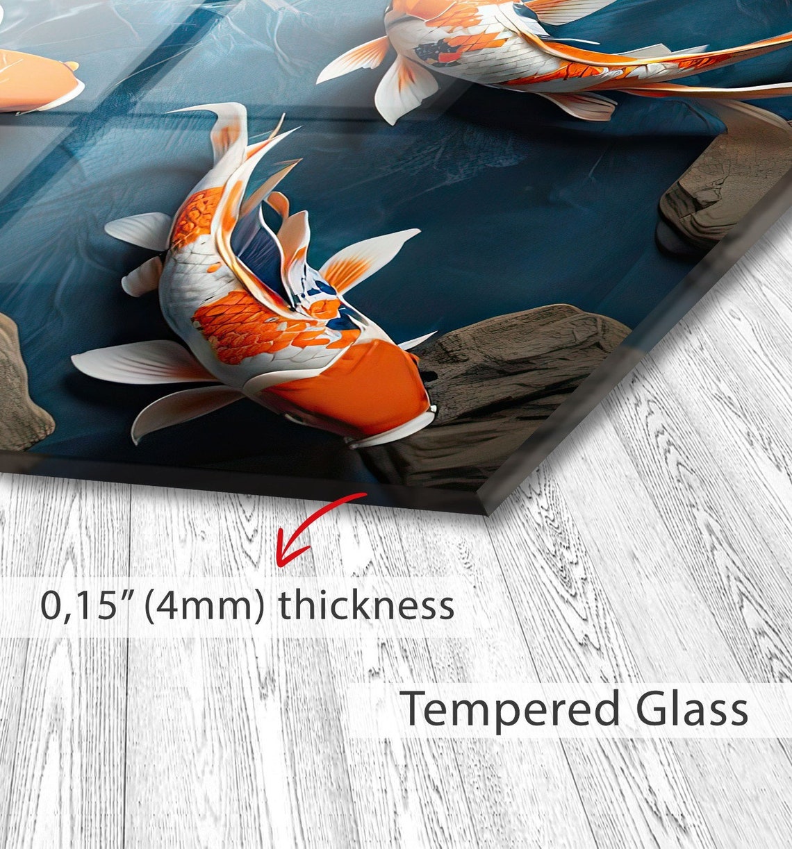 Tempered Glass Backsplash-mosaic Fish Backsplash Tiles-fish Backsplash ...