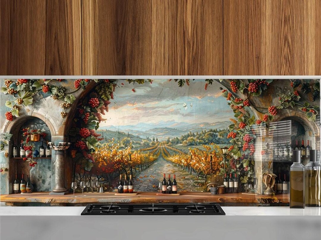 Tempered Glass Backsplash-green Backsplash Tiles-bronze Backsplash ...