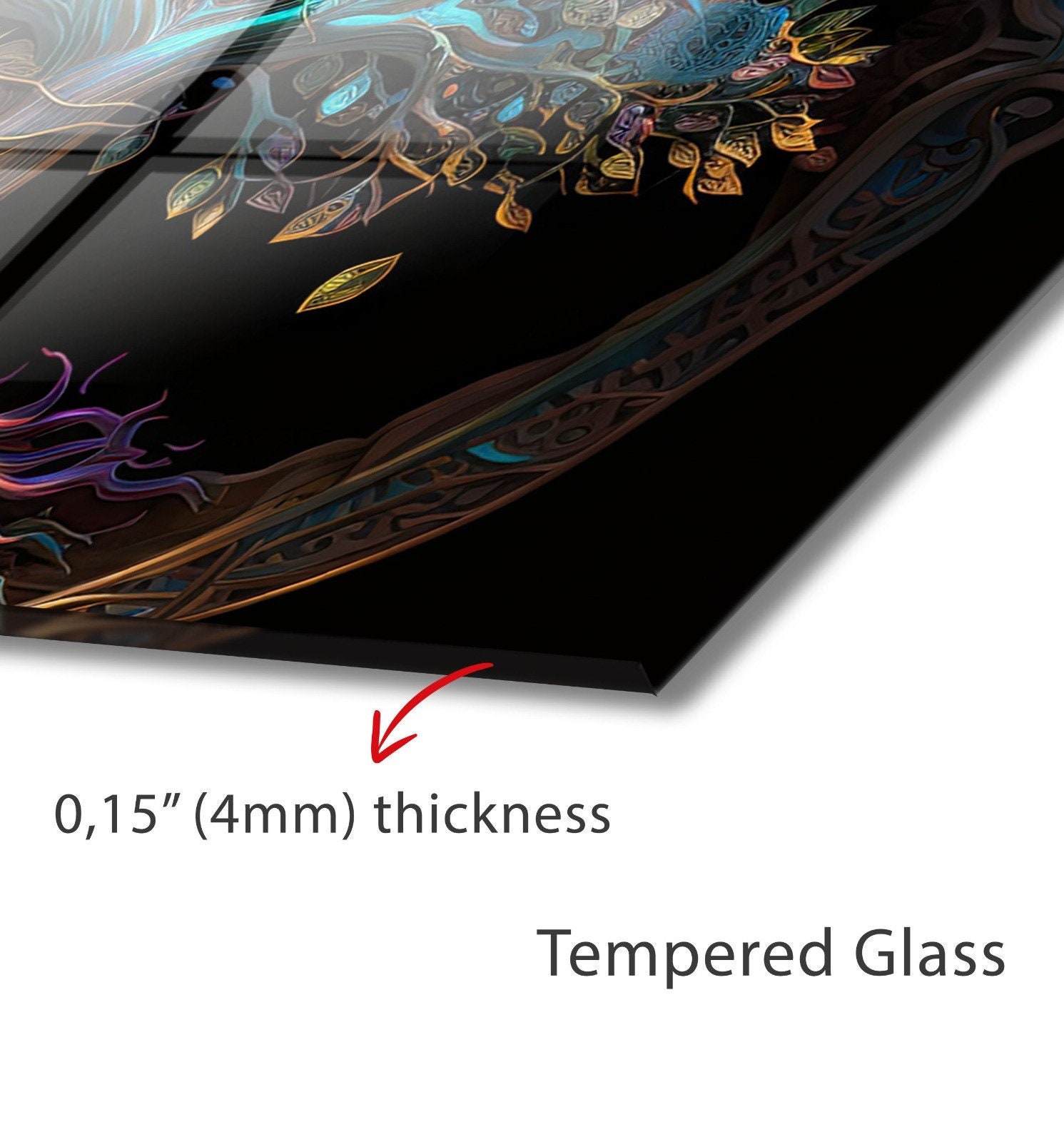 Tempered Glass Art-glass Printing Art-tempered Glass Wall Art-glass ...