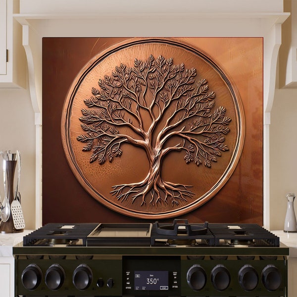 Tree of Life Tile Backsplash - Etsy