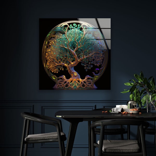 Tempered Glass Wall Art - Etsy