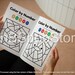 Farm Animal Coloring Book: 7 Printable Busy Book Pages Digital PDF ...