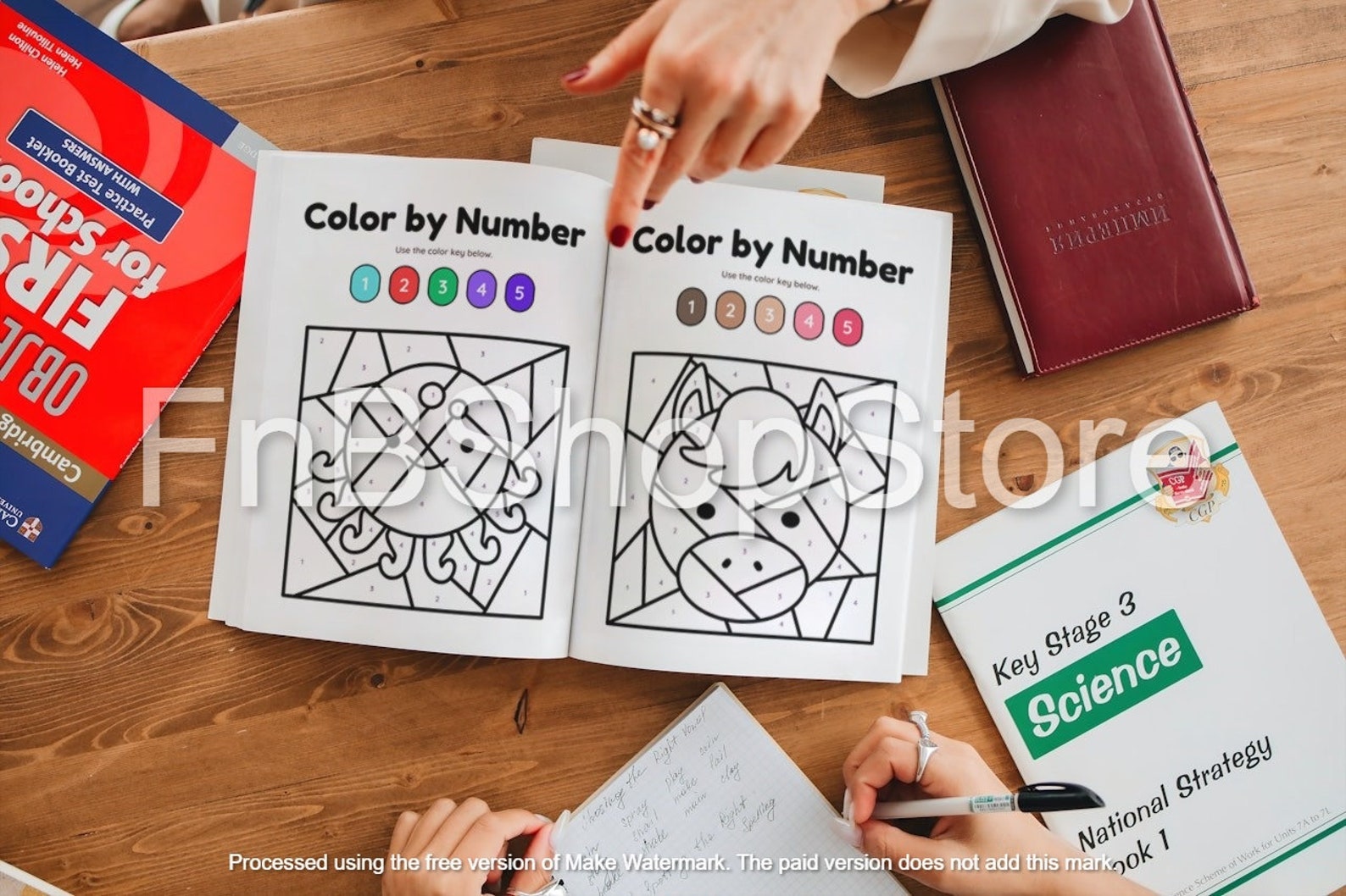 Farm Animal Coloring Book: 7 Printable Busy Book Pages Digital PDF ...