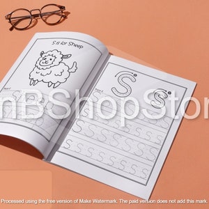 52-page Printable A to Z Animal Letter Tracing Busy Book Digital PDF ...