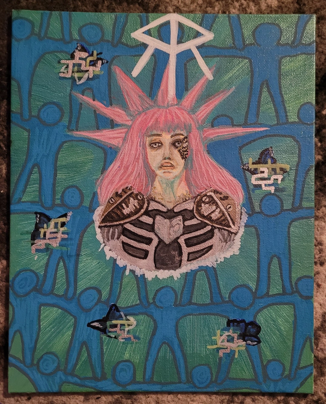 Logic/machine God 108 Painting - Etsy