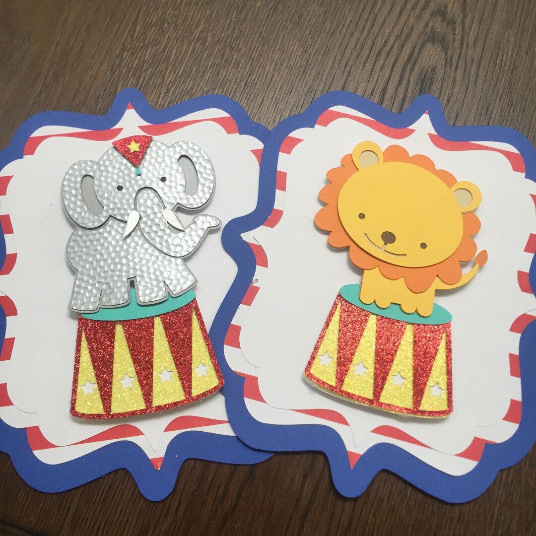 Handmade Circus Themed Banner - Etsy