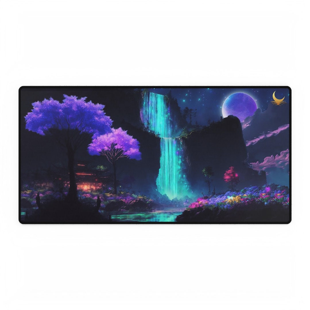 Neon Earth Mouse Pad - Etsy