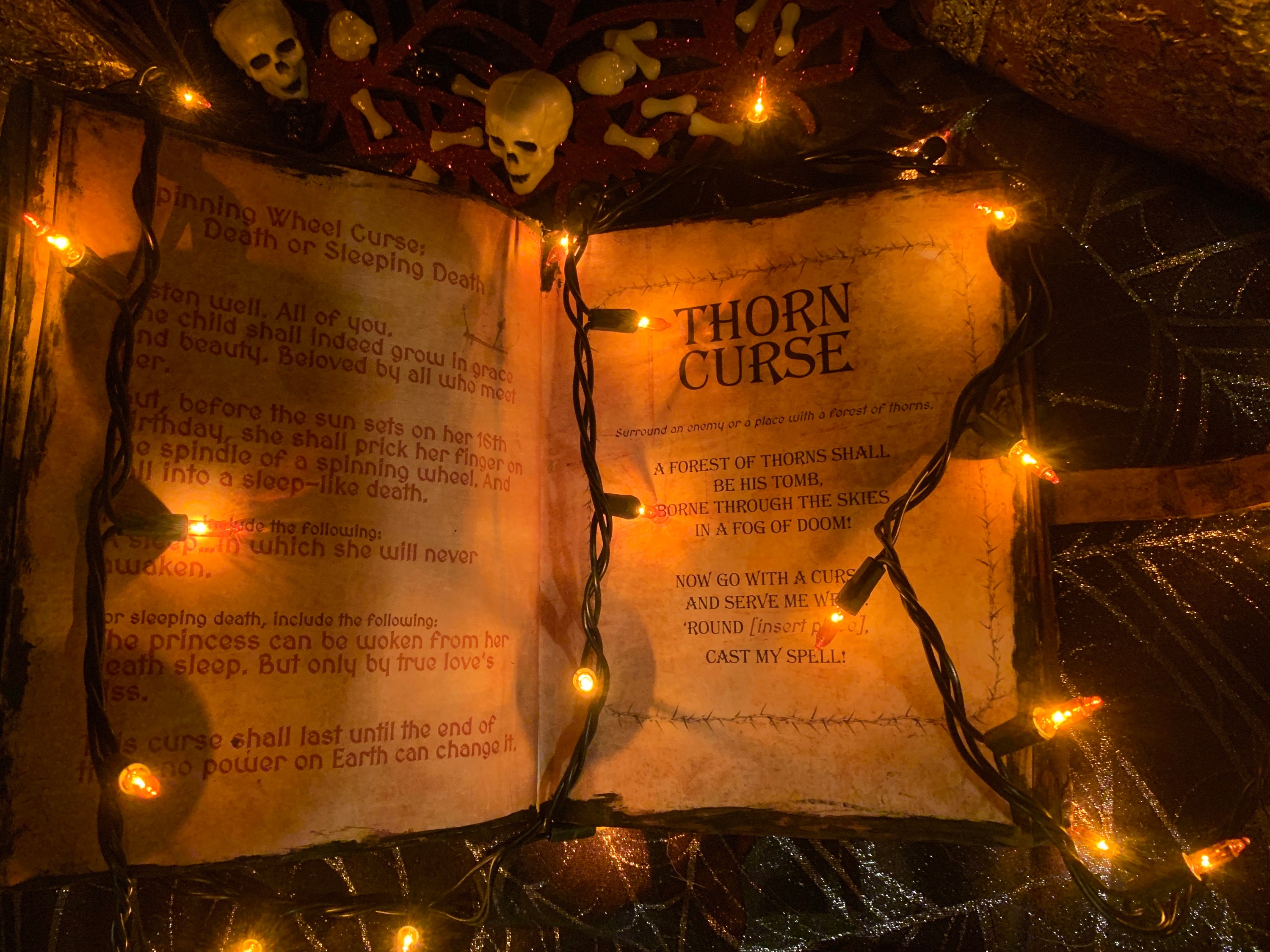Hocus Pocus Spell Book - Etsy