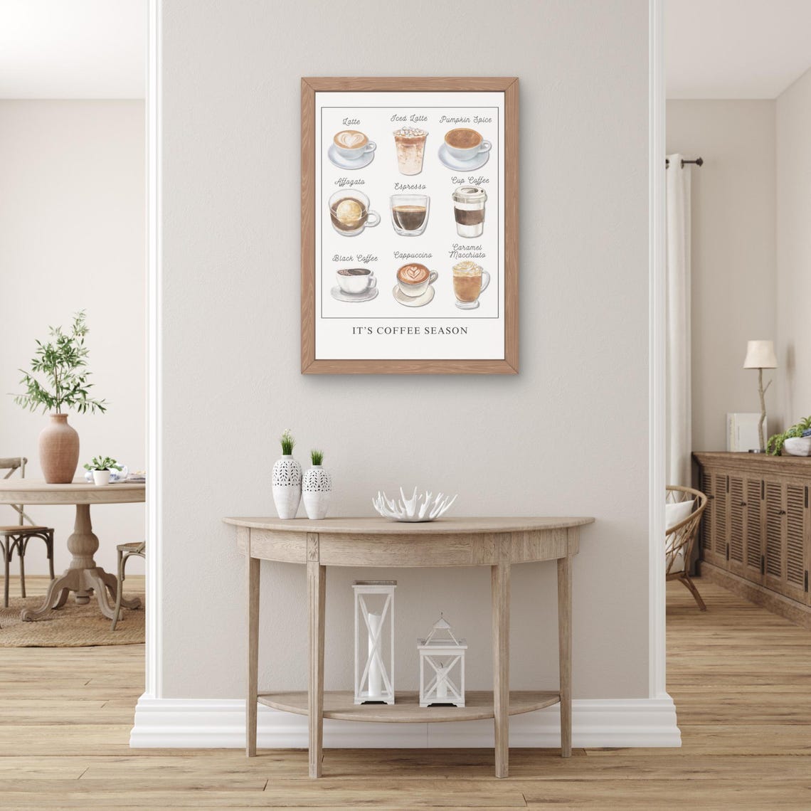 Coffee Bar Prints, Printable Wall Art Coffee Wall Art, Kitchen Coffee ...