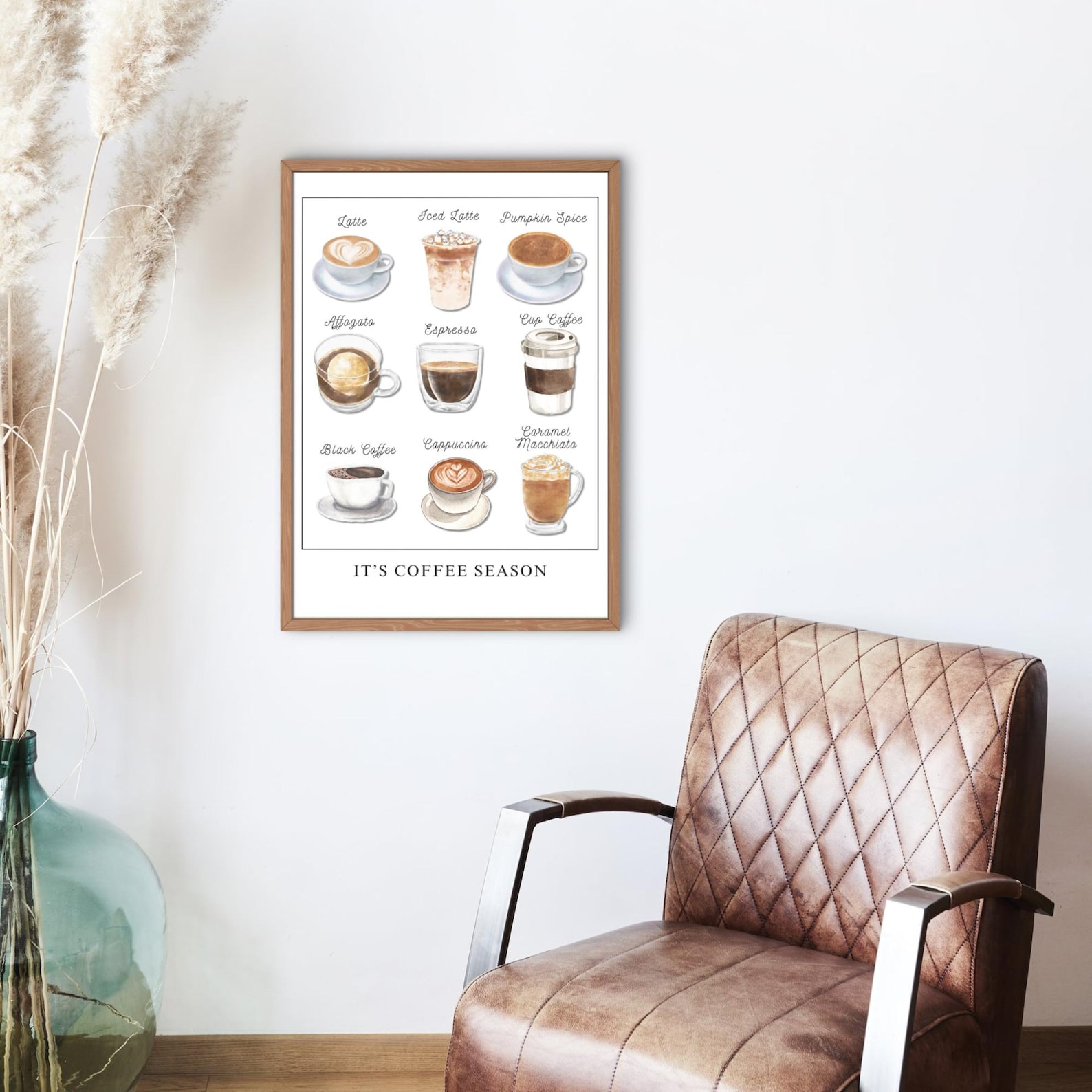 Coffee Bar Prints, Printable Wall Art Coffee Wall Art, Kitchen Coffee ...