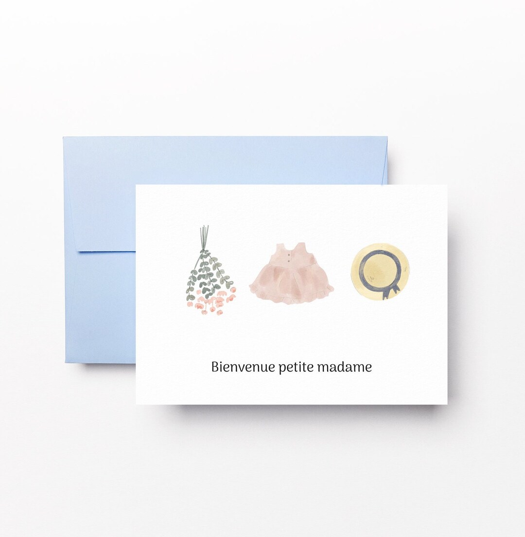 Birth Congratulations Card, Baby Card, Birth Card, Baby Shower Card ...