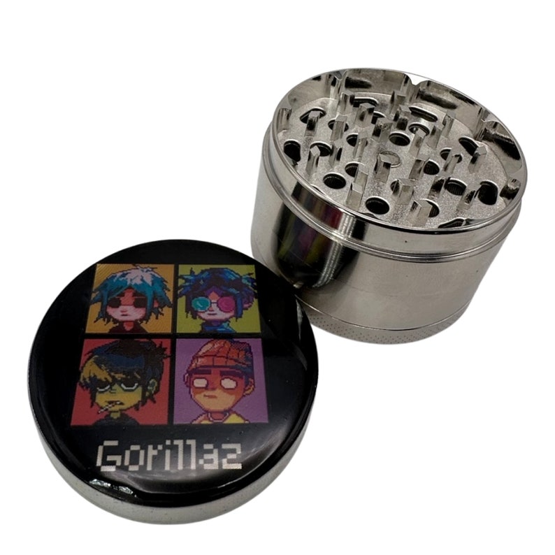 Pixel Art Band Grinder, Herb Grinder, Cute Grinder, Large Grinder With ...