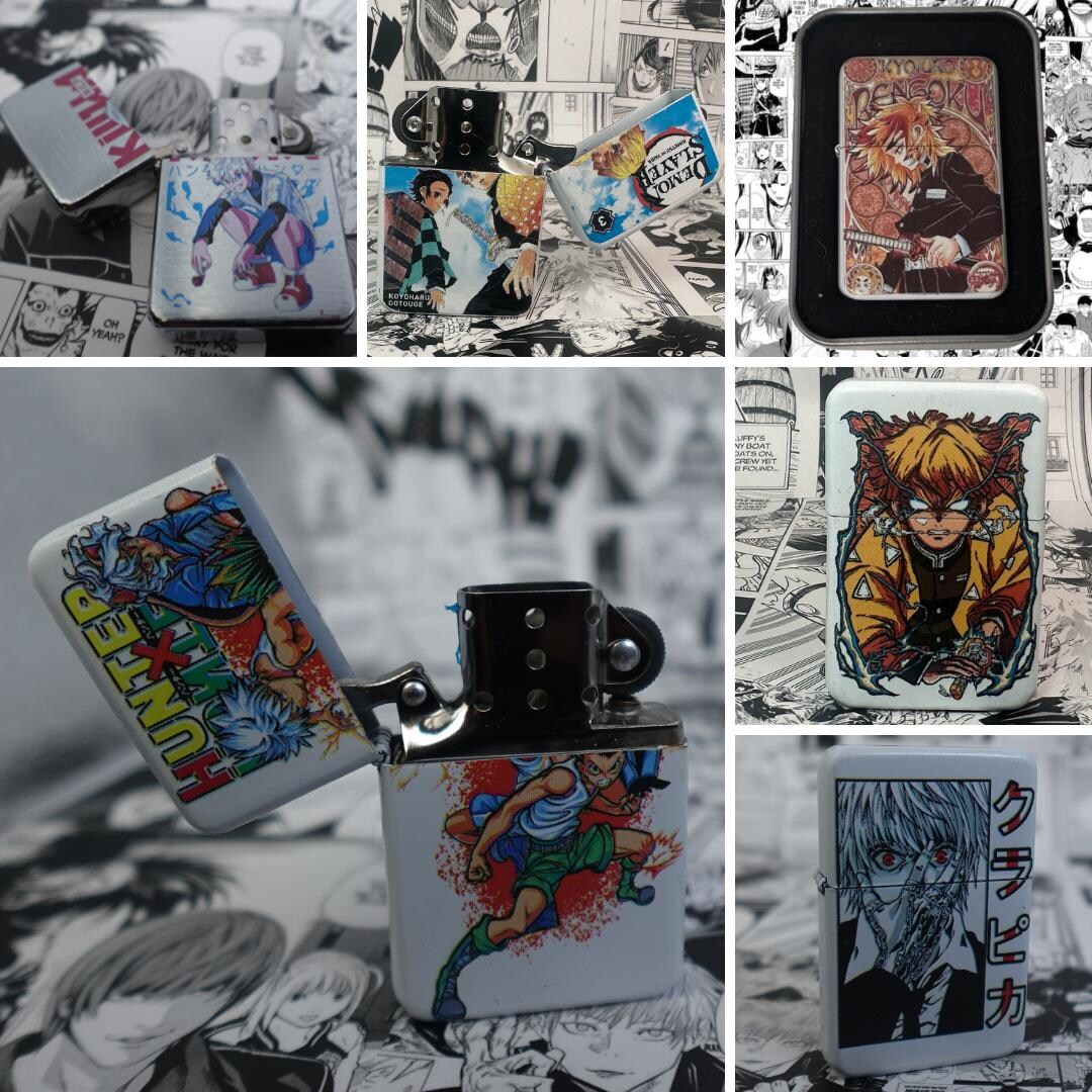 Slayer and Hunter Anime Flip Top Lighters - Etsy