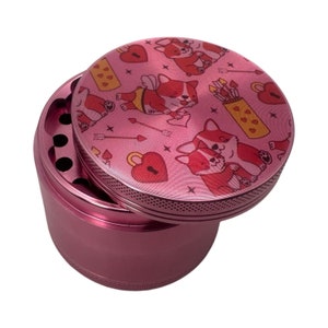 Cupid Corgi Grinder, Herb Grinder, Cute Grinder, Large Grinder With ...