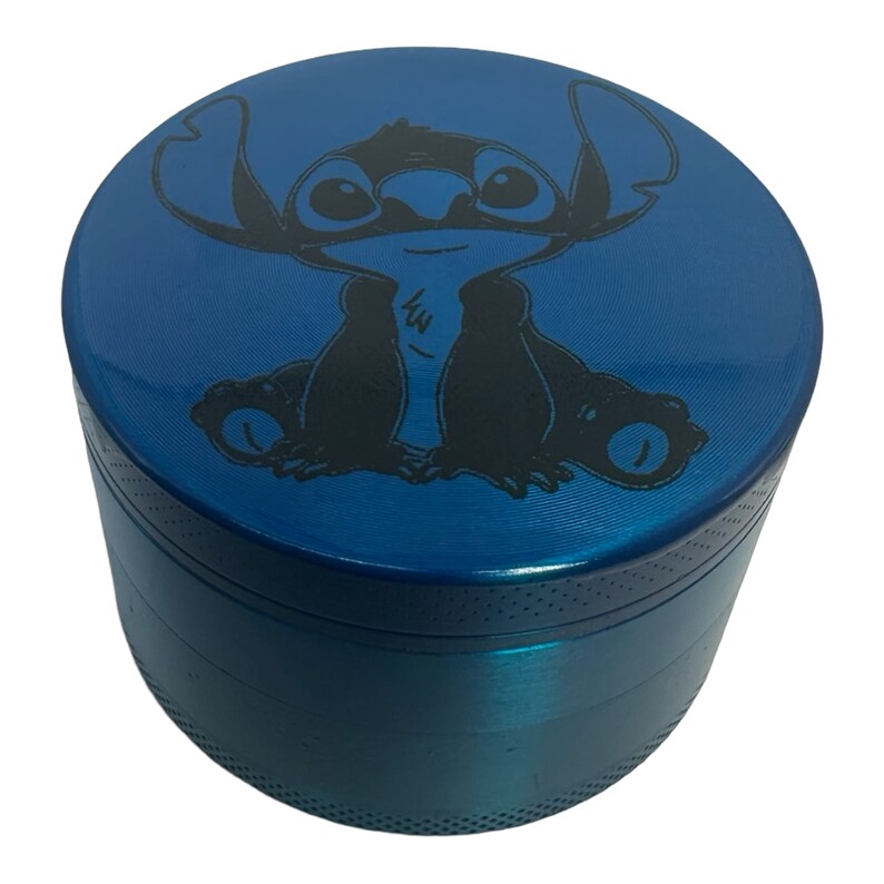 Stitch Grinder, Herb Grinder, Cute Grinder, Large Grinder With Catcher ...