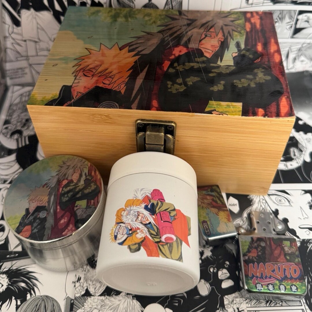 Ninja and Sensei Scene Anime Stash Box Set | Comes With Lighter ...