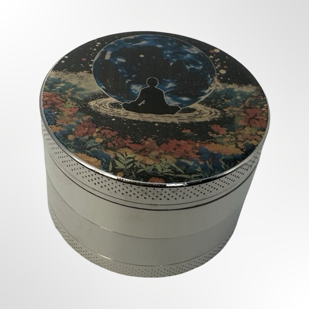 Meditation Universe Grinder, Herb Grinder, Cute Grinder, Large Grinder ...