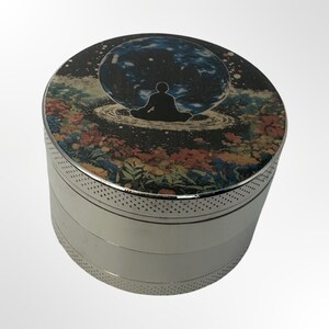 Meditation Universe Grinder, Herb Grinder, Cute Grinder, Large Grinder ...