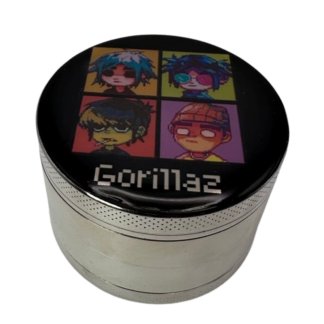 Pixel Art Band Grinder, Herb Grinder, Cute Grinder, Large Grinder With ...